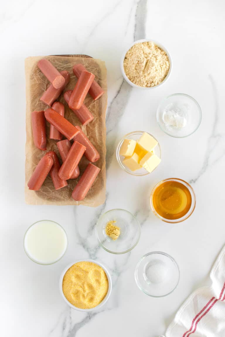 Baked Corn Dogs - The BakerMama