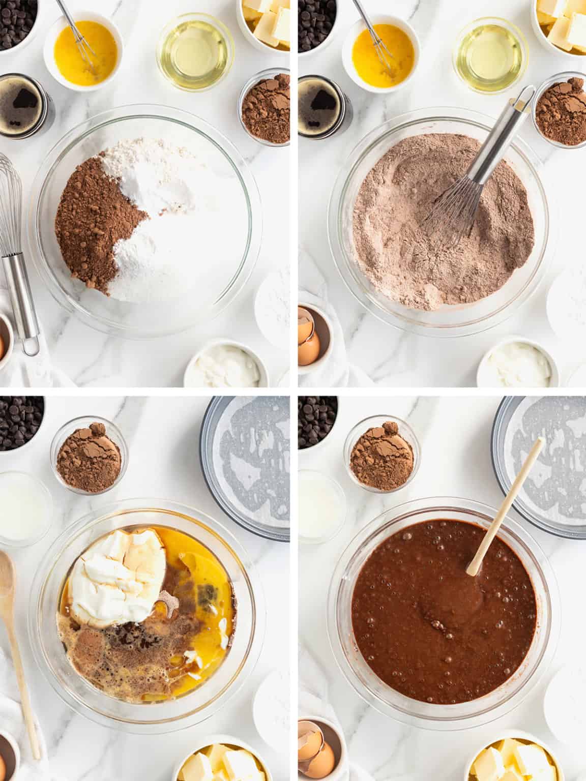 Fudge Caramel Stout Cake - The BakerMama