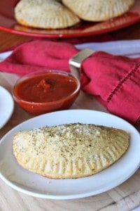 Mini Pepperoni Calzones - The BakerMama