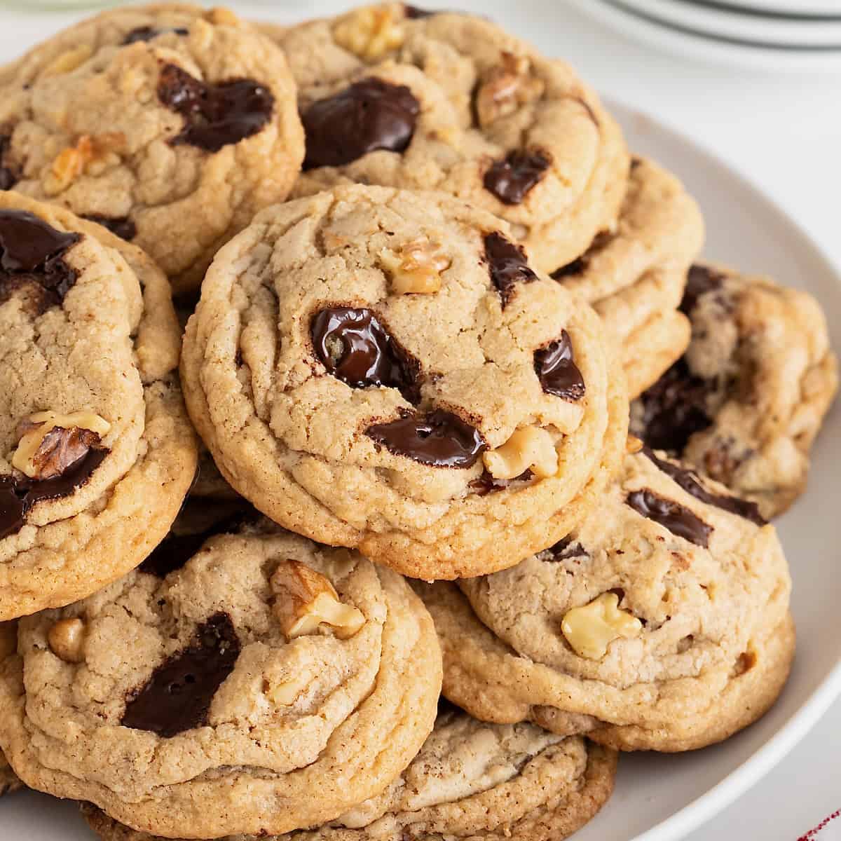 Dark Chocolate Chip Cookies