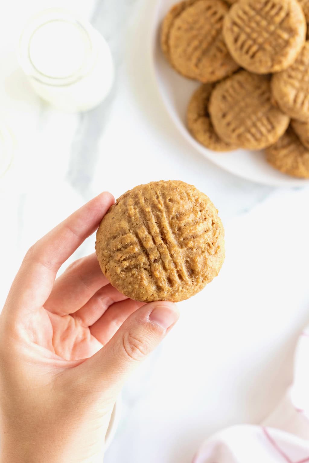 Peanut Butter Quinoa Cookies - The BakerMama