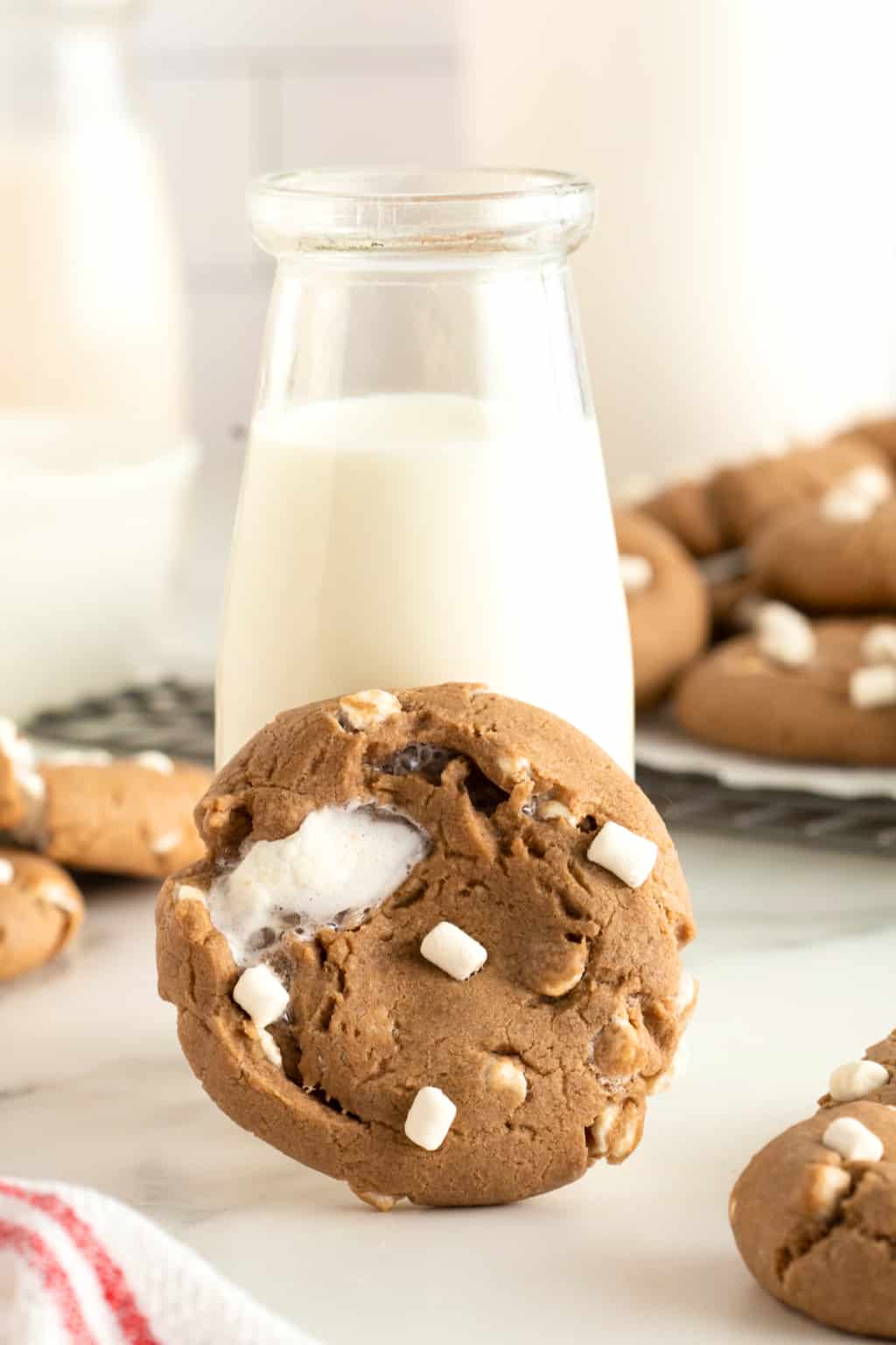 Hot Cocoa Cookies - The BakerMama