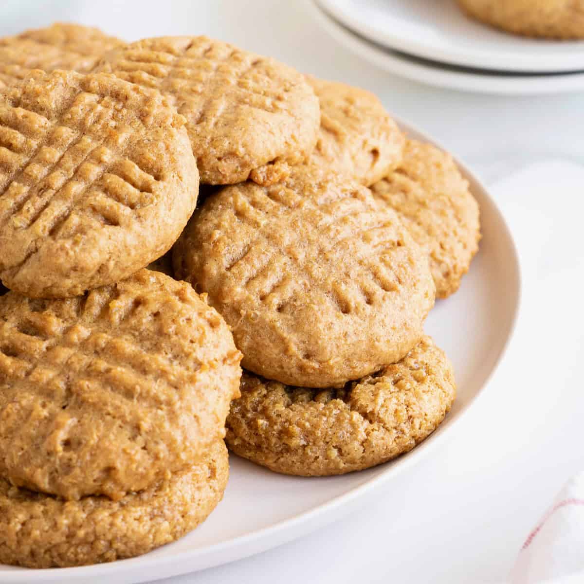 Peanut Butter Quinoa Cookies - The BakerMama