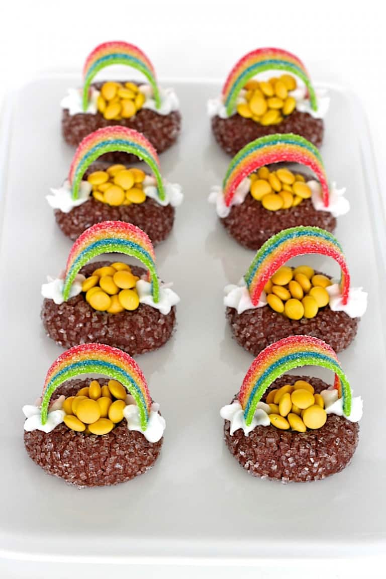 Pot of Gold Cookies - The BakerMama