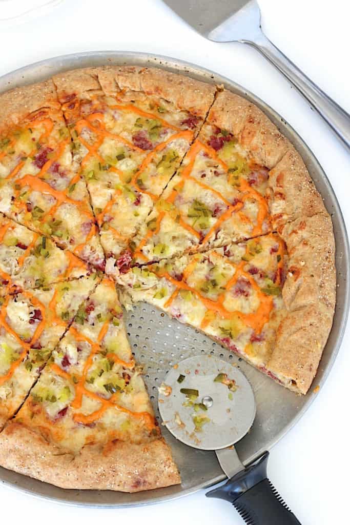 Reuben Pizza - The BakerMama