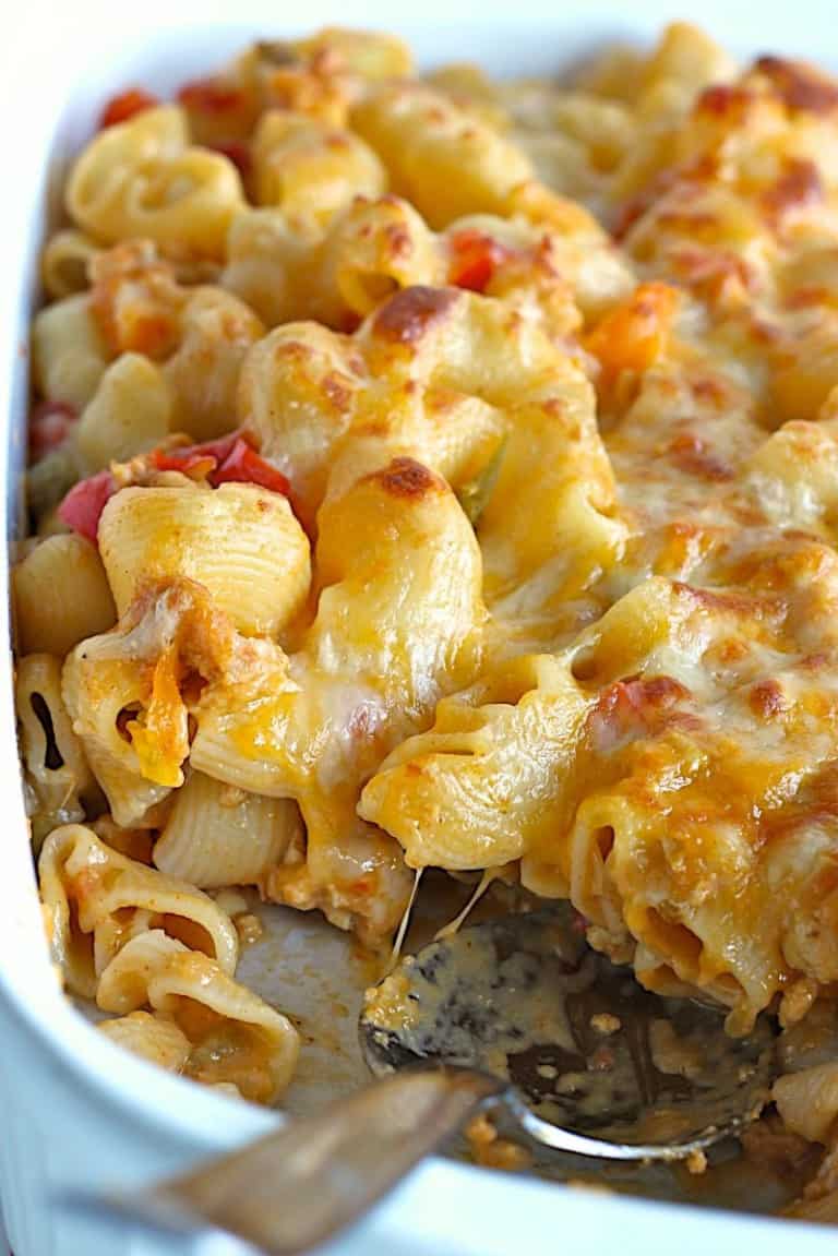 Mexi Mac and Cheese - The BakerMama