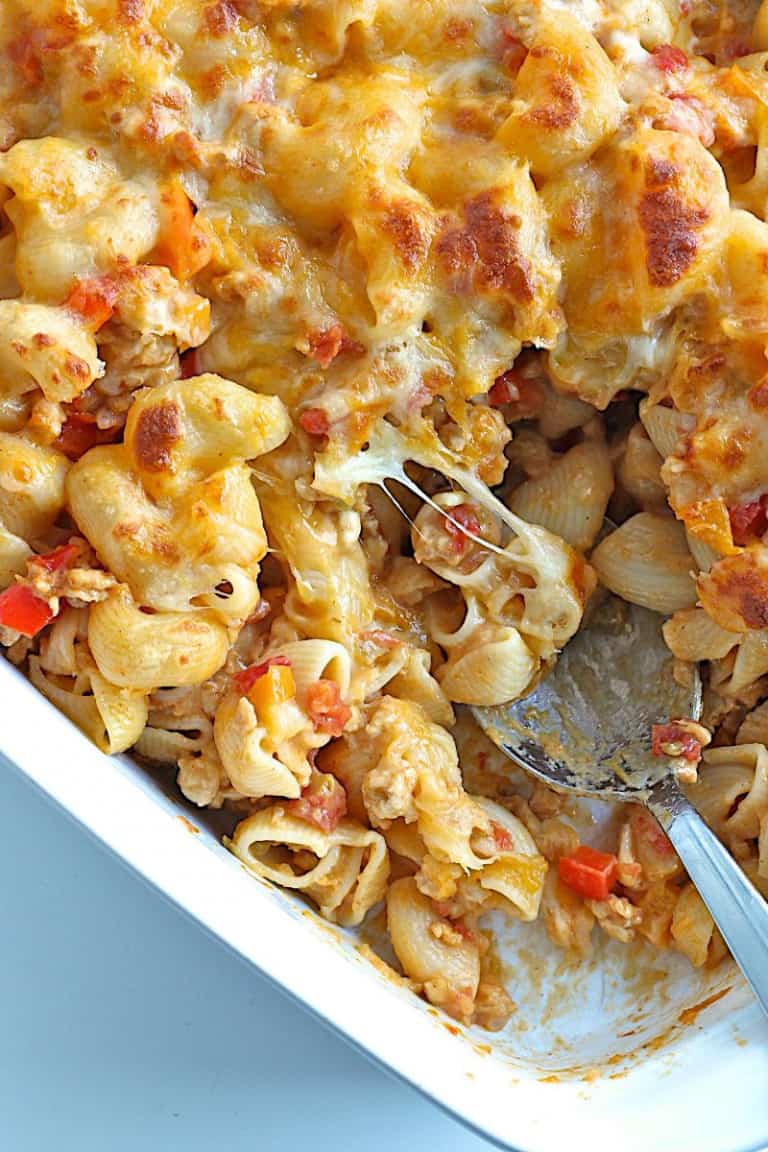 Mexi Mac and Cheese - The BakerMama