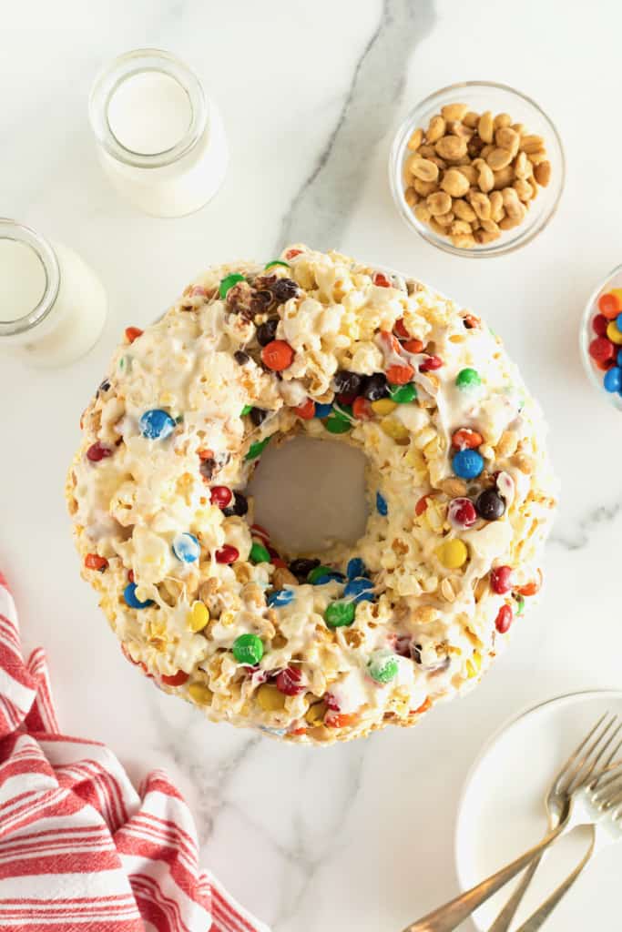 Popcorn Cake - The BakerMama