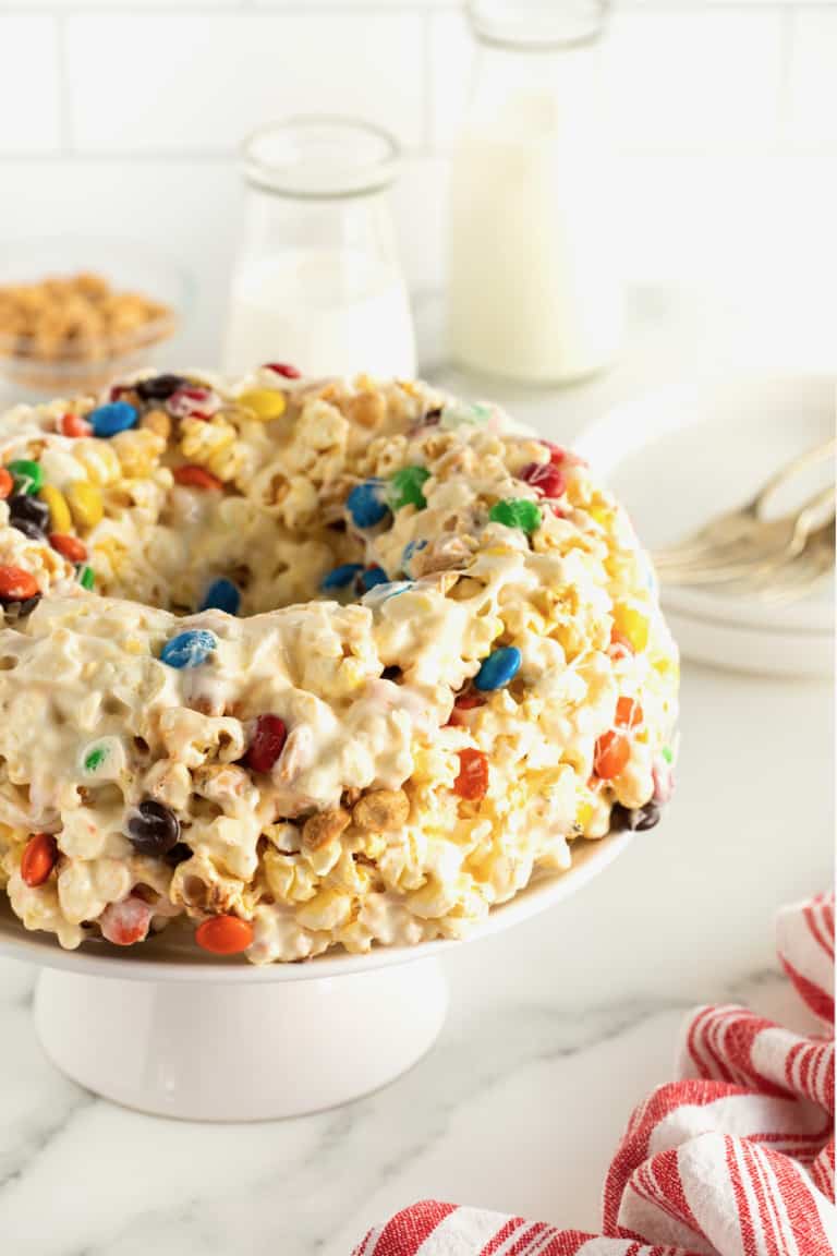 Popcorn Cake - The BakerMama