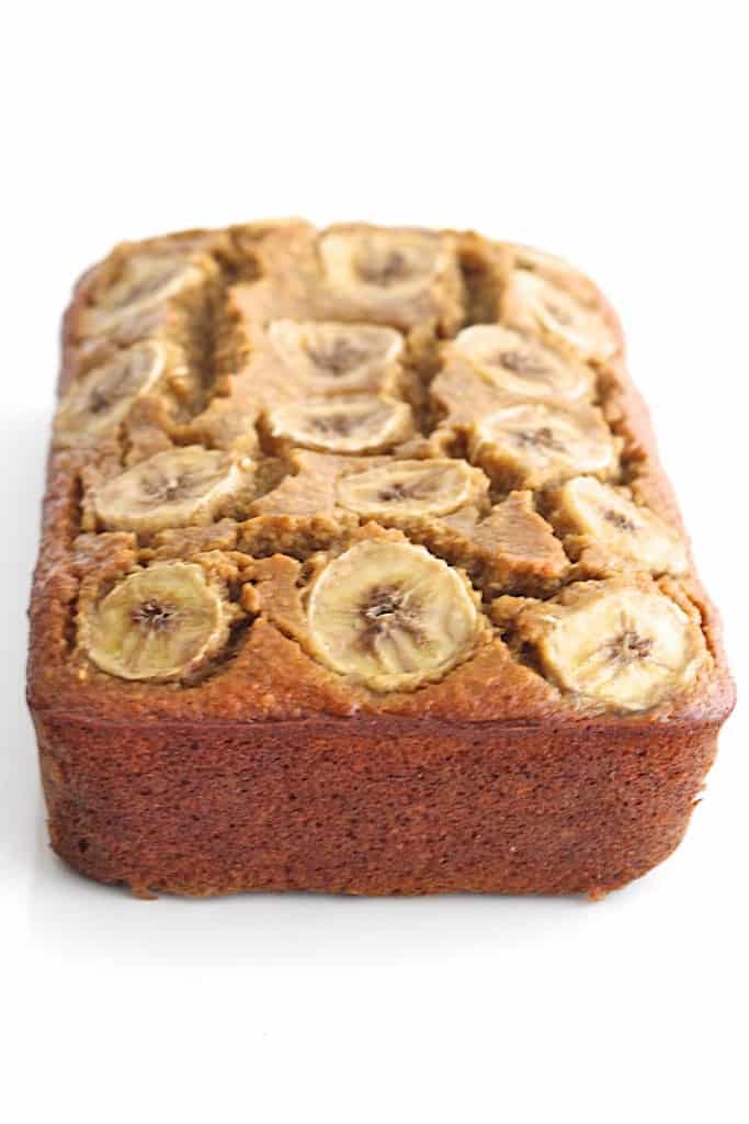 Healthy 5-Ingredient Flourless Banana Bread - The BakerMama