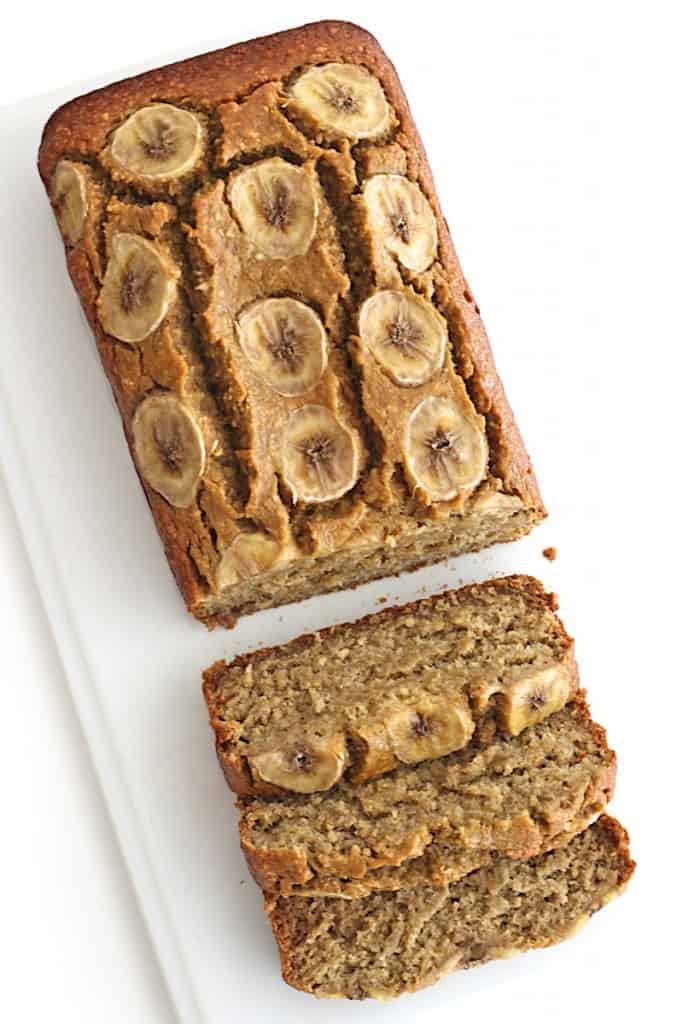 Healthy 5-Ingredient Flourless Banana Bread - The BakerMama