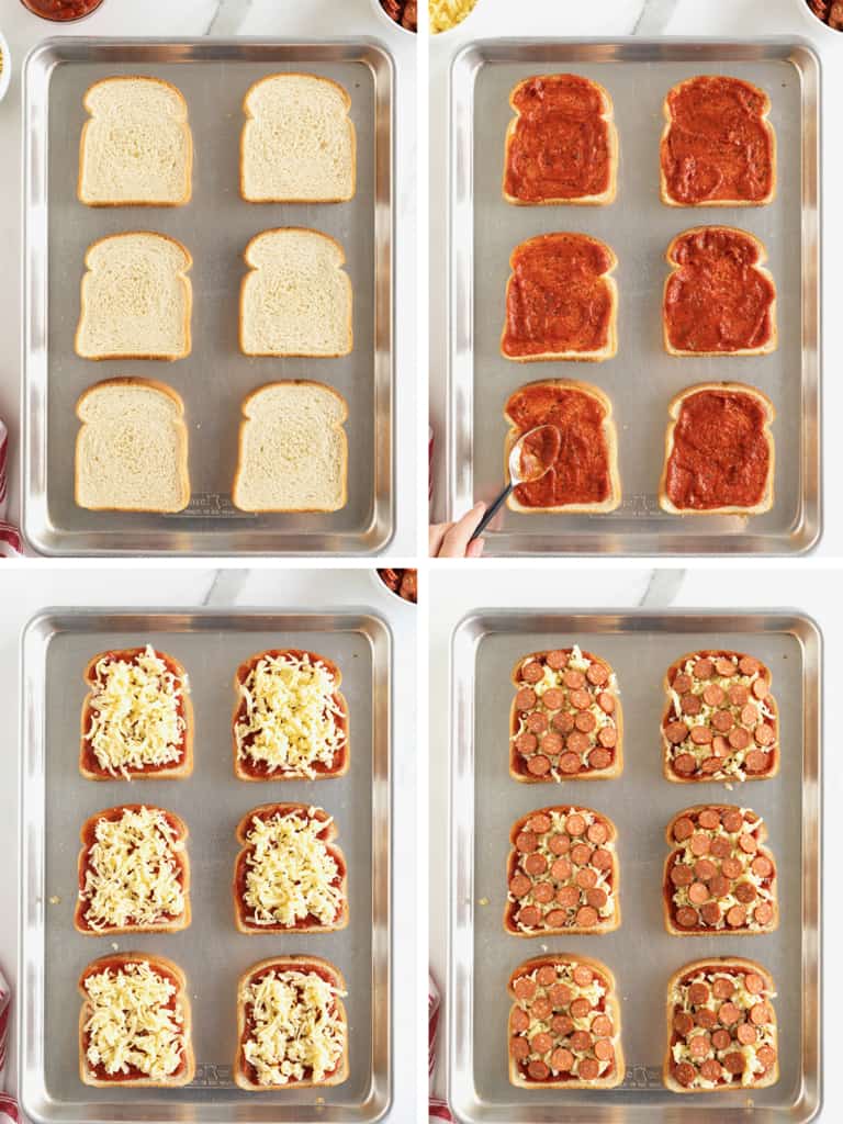 Pizza Toast - The BakerMama