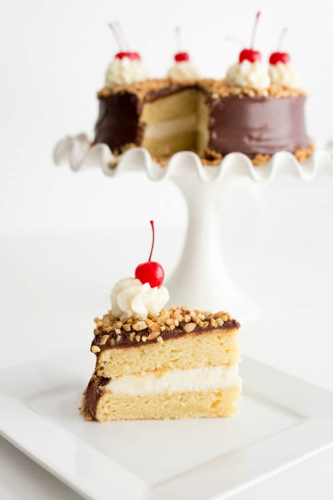 Hot Fudge Sundae Cake - The BakerMama