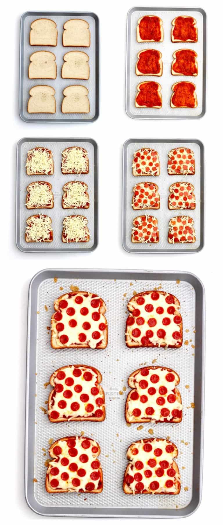 Pizza Toast - The BakerMama