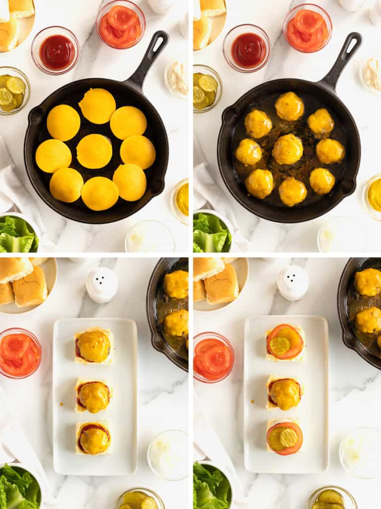 Skillet Sliders - The BakerMama