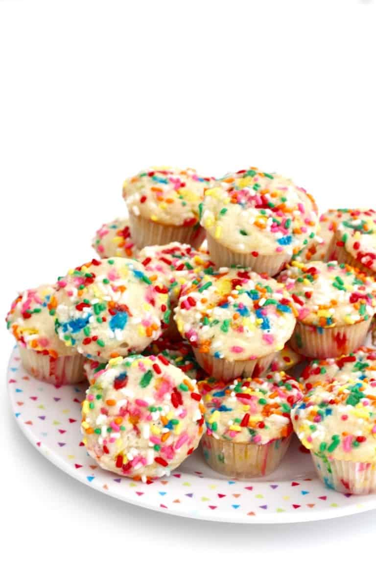 Birthday Breakfast Muffins - The BakerMama