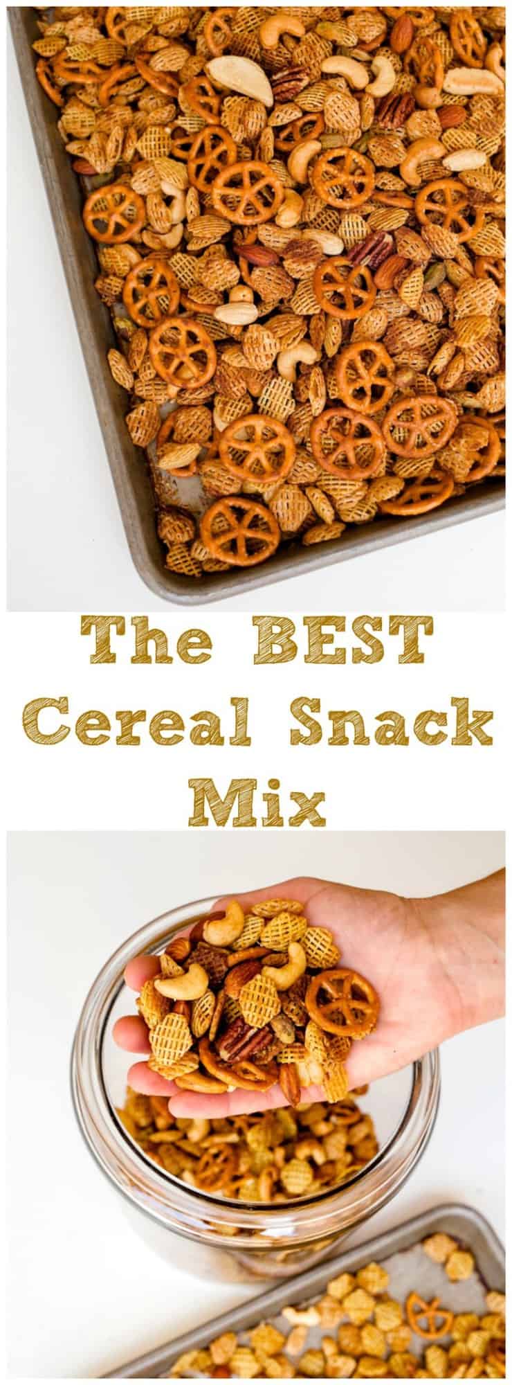 SuSu's Cereal Snack Mix - The BakerMama