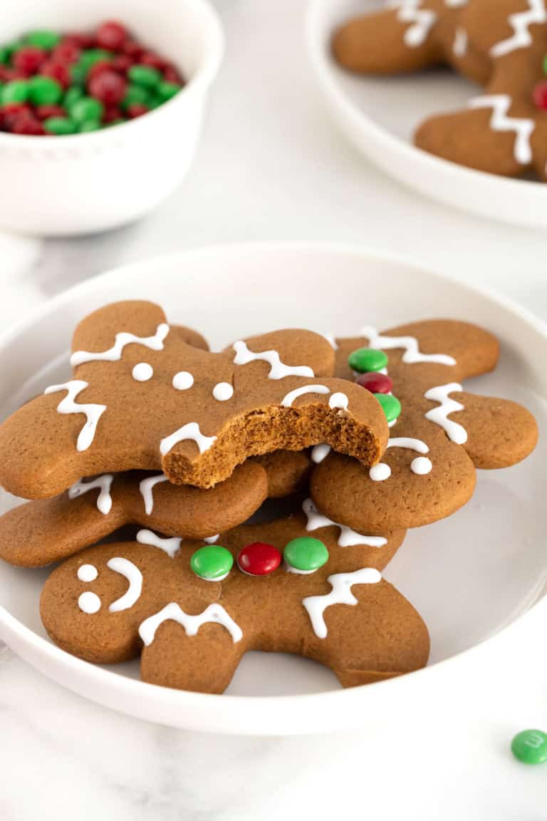 Chewy Gingerbread Men Cookies