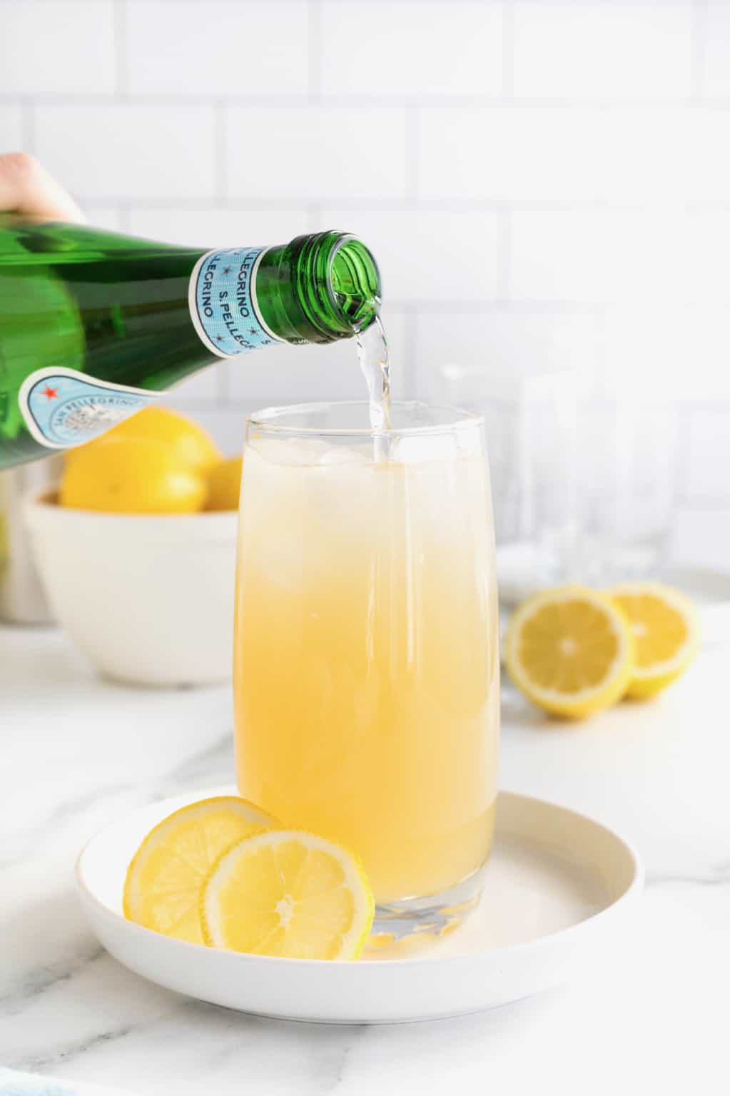 Zesty Lemonade Cocktail - The BakerMama