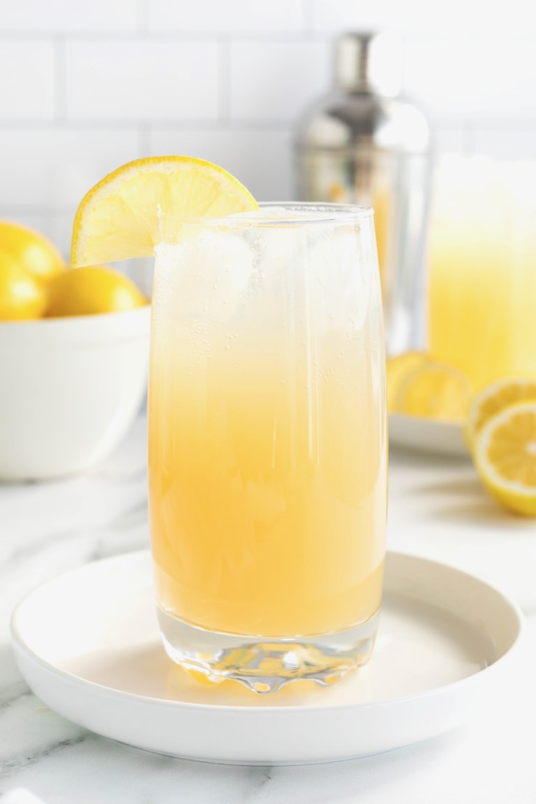 Zesty Lemonade Cocktail - The BakerMama