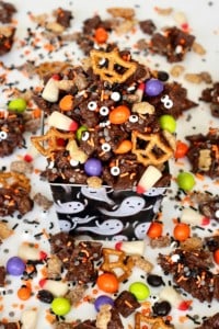 Spooky Snack Mix for Halloween - The BakerMama