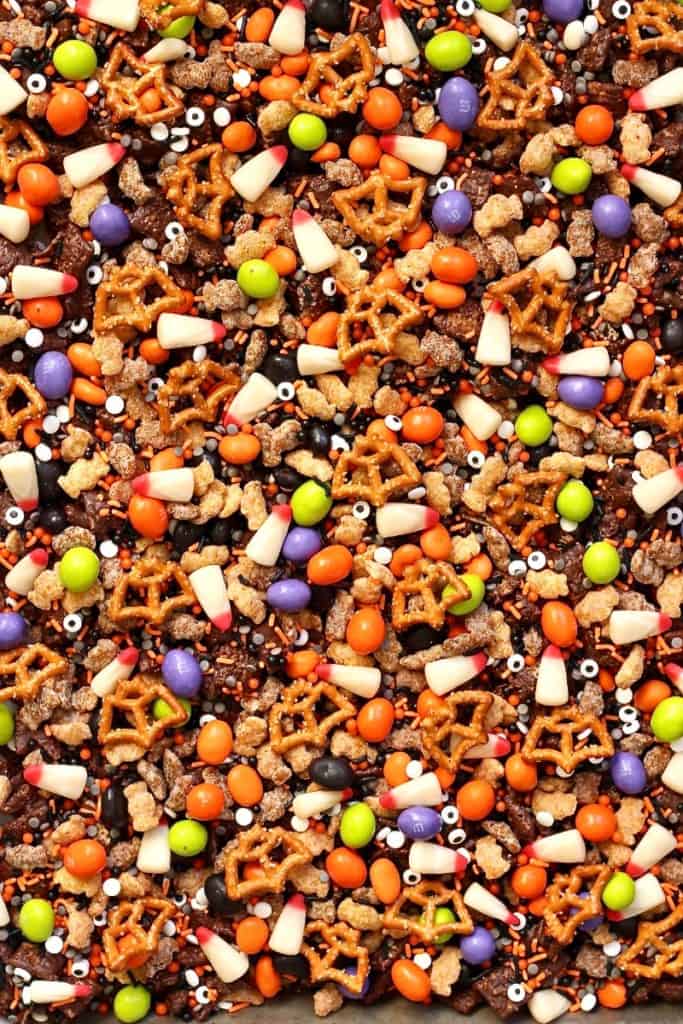 Spooky Snack Mix for Halloween - The BakerMama