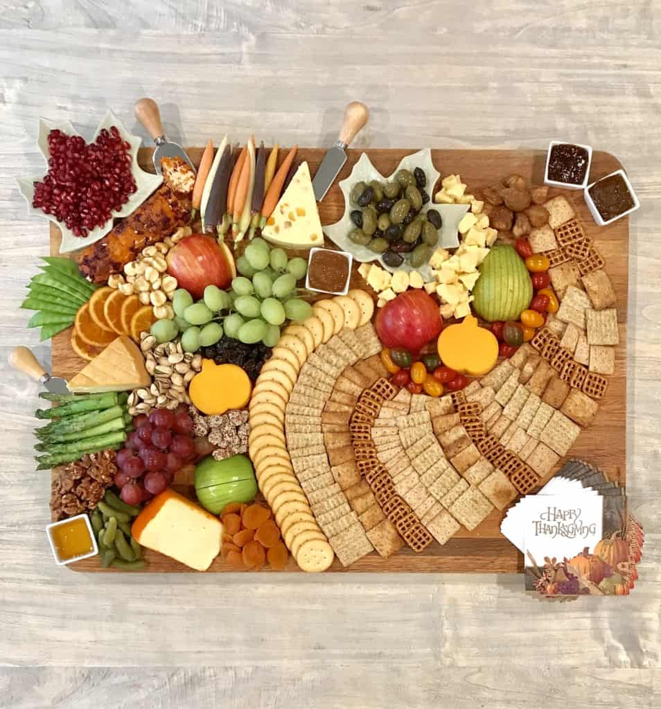 Cornucopia Cheese Board - The BakerMama