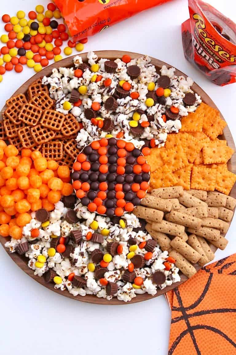 Slam Dunk Snack Board - The BakerMama