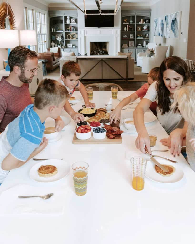 Sunday Family Breakfast Tradition - The BakerMama