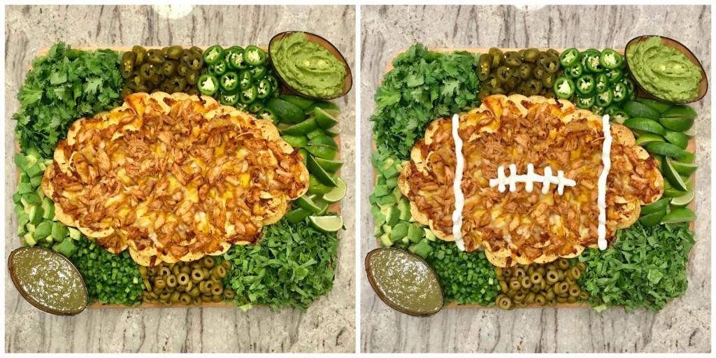 Football Nacho Board - The BakerMama