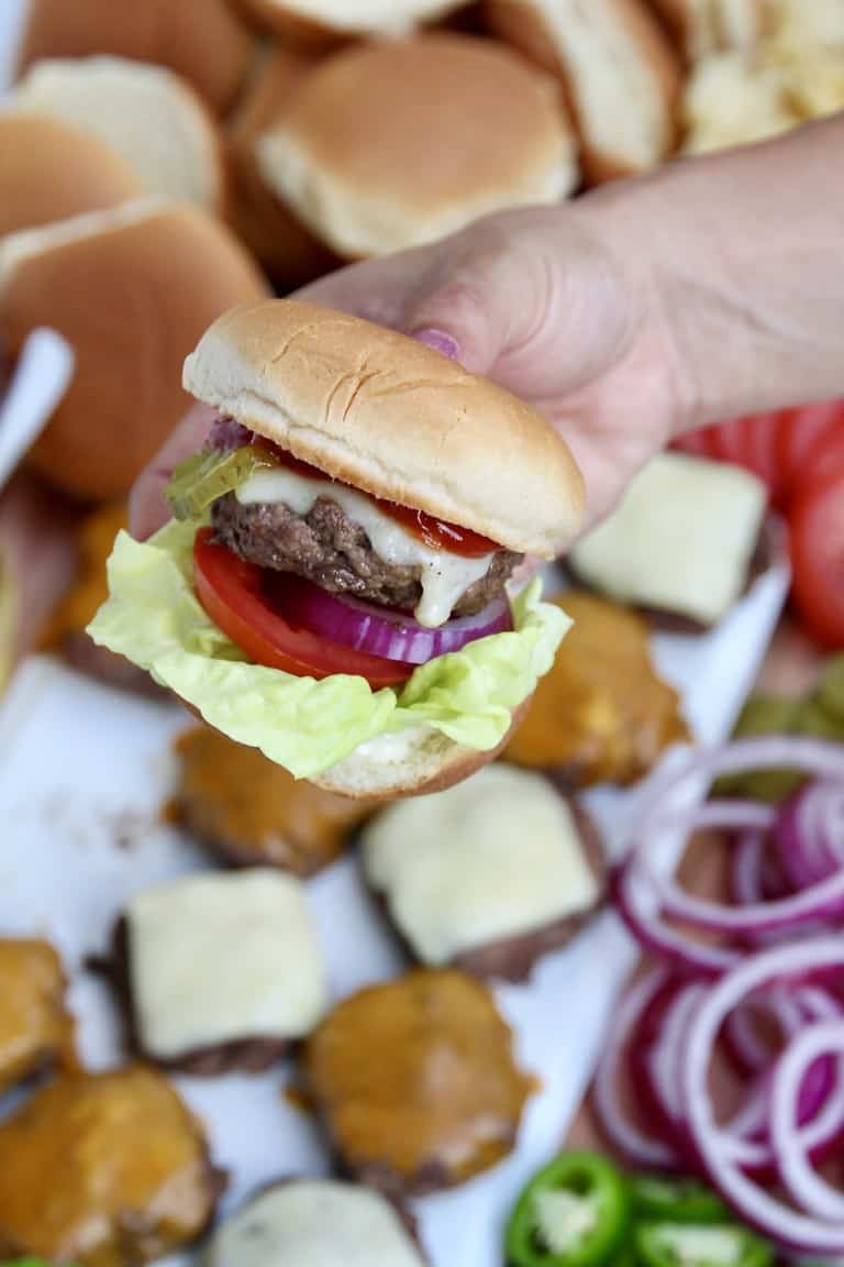 Build-Your-Own Burger Board - The BakerMama