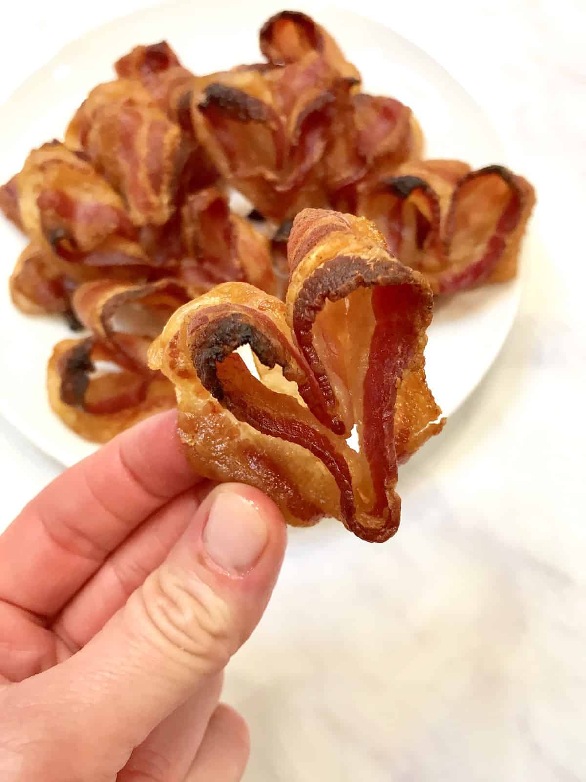 How To Make Heart Shaped Bacon The BakerMama