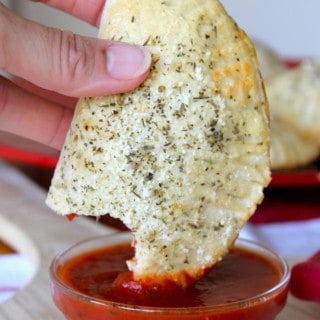 Mini Pepperoni Calzones - The BakerMama