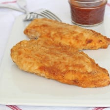 Oven-Fried Barbeque Chicken - The BakerMama