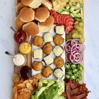 Build-Your-Own Burger Board | The BakerMama