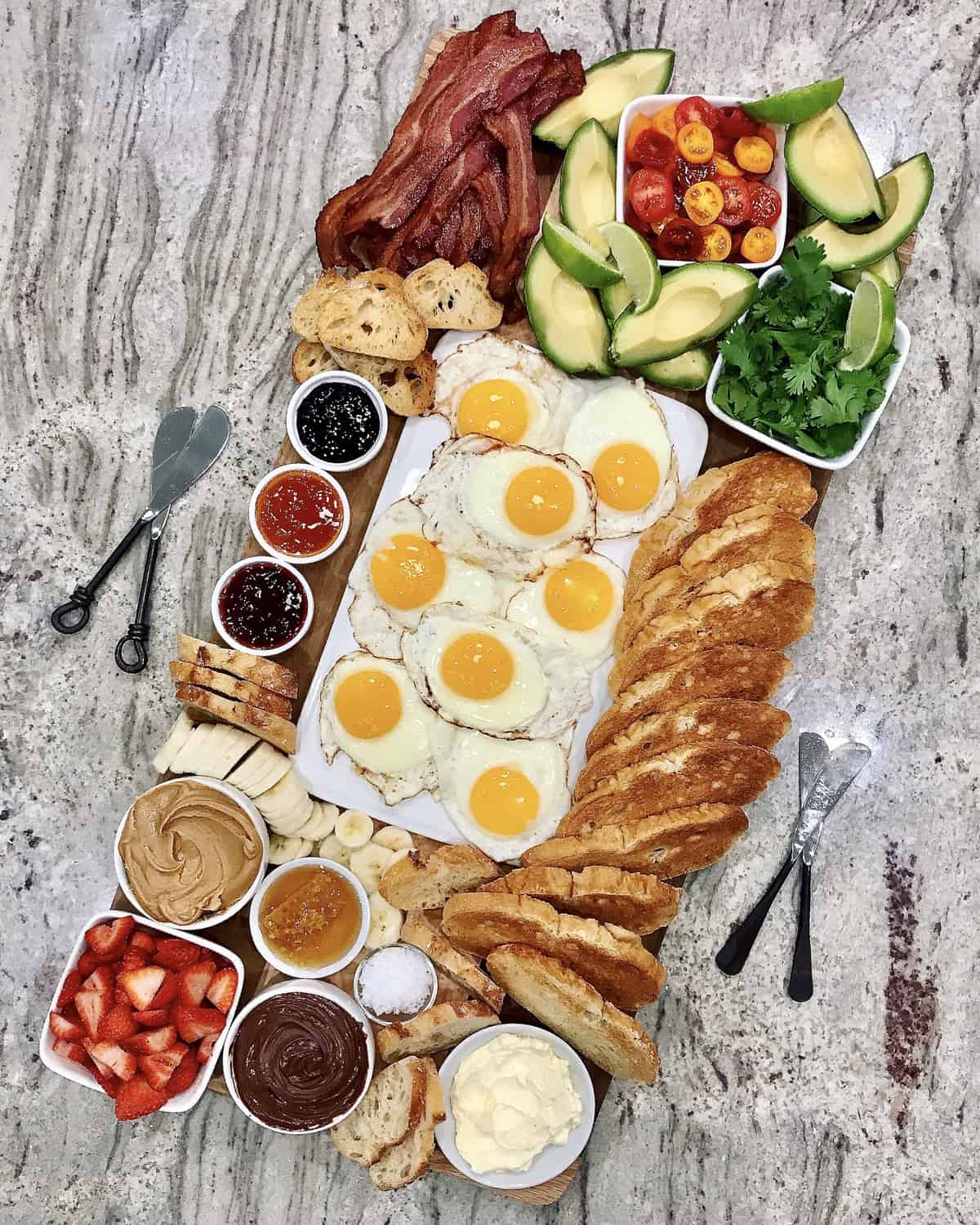 Top-Your-Own Toast Board - The BakerMama