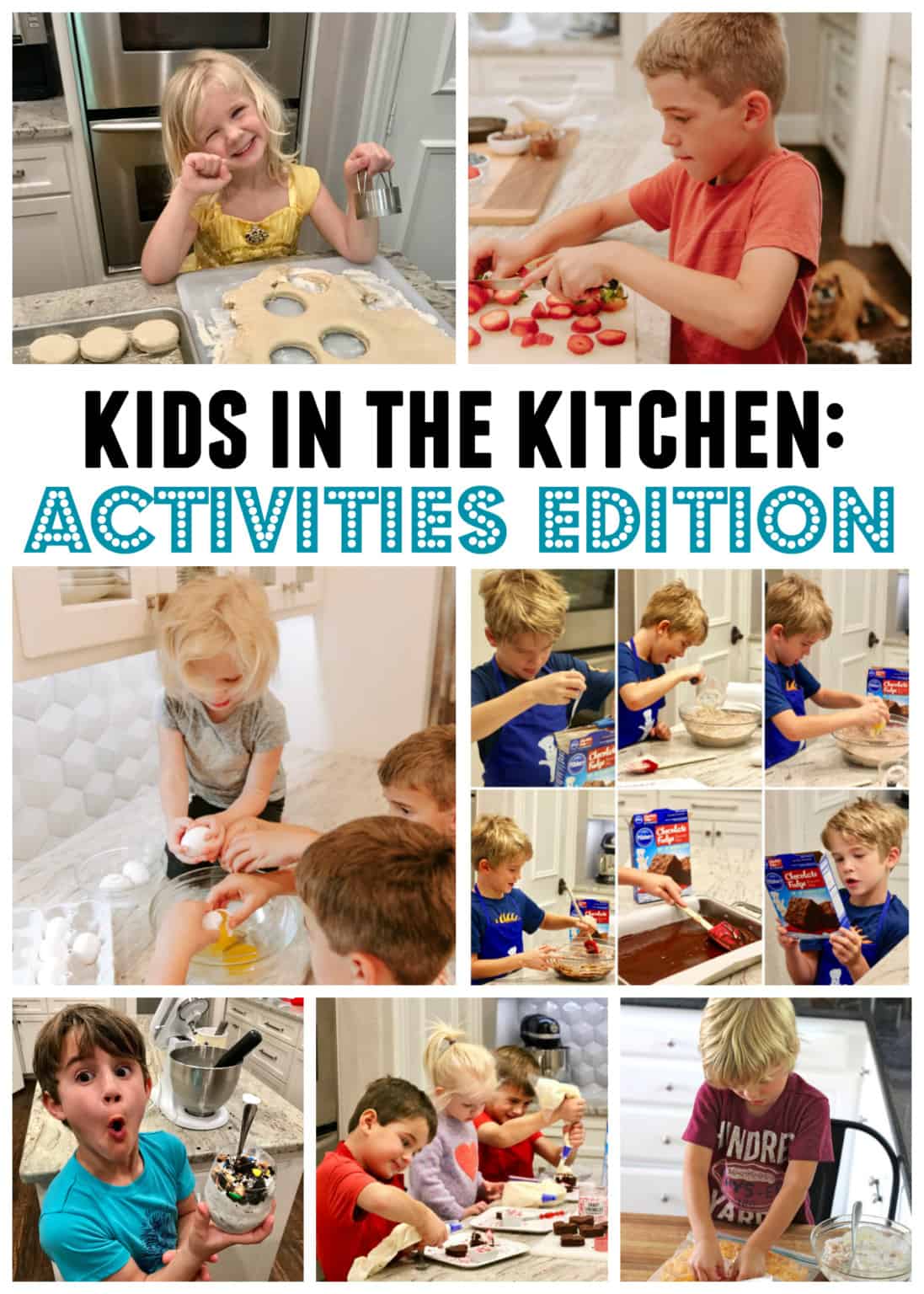 Kids in the Kitchen: Activities Edition - The BakerMama