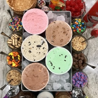 Build-Your-Own Ice Cream Sundae Board - The BakerMama