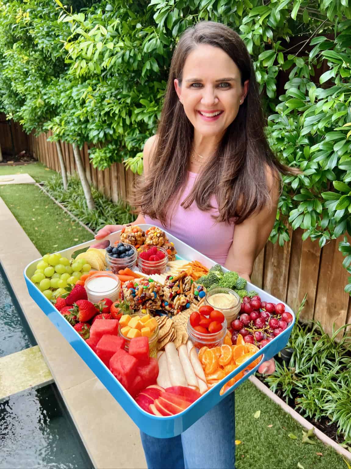 Summer Picnic Snack Tray - The BakerMama