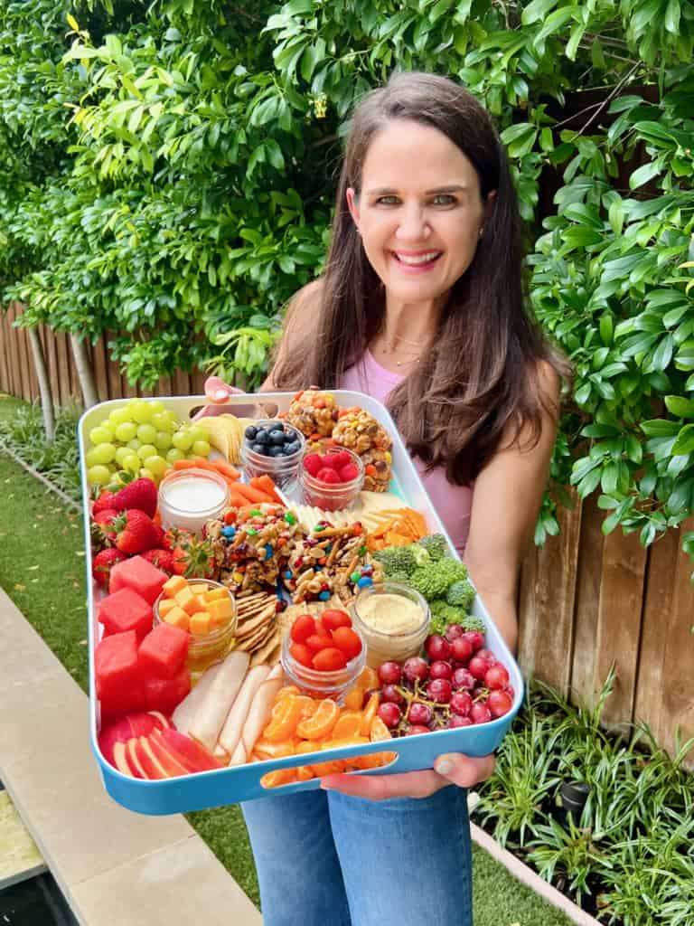 Summer Picnic Snack Tray - The BakerMama