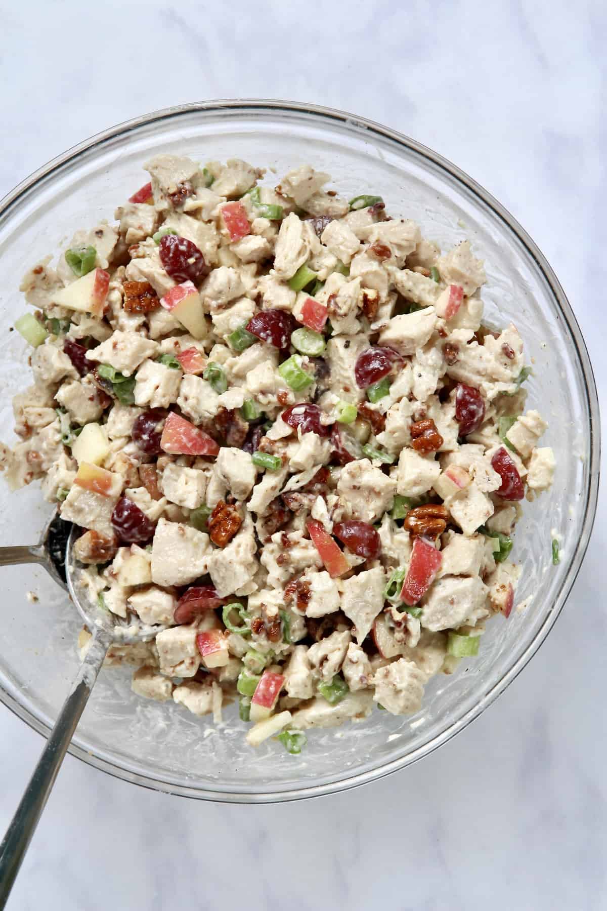 The Best Easy Chicken Salad - The BakerMama