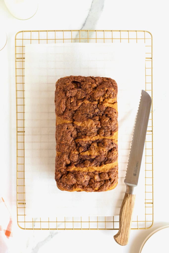 Cinnamon Swirled Pumpkin Bread The Bakermama