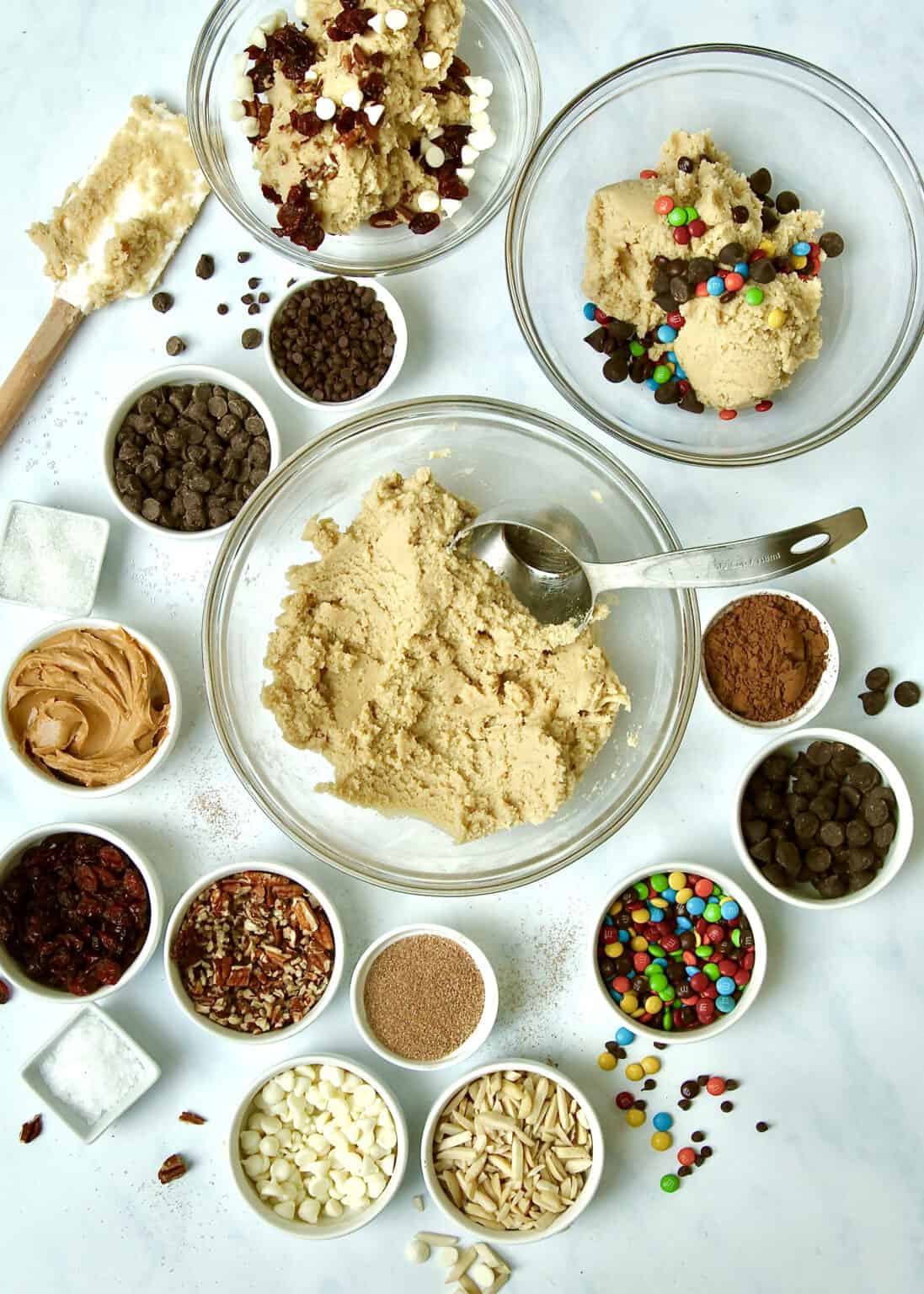 One Cookie Dough, Seven Possible Flavors - The BakerMama