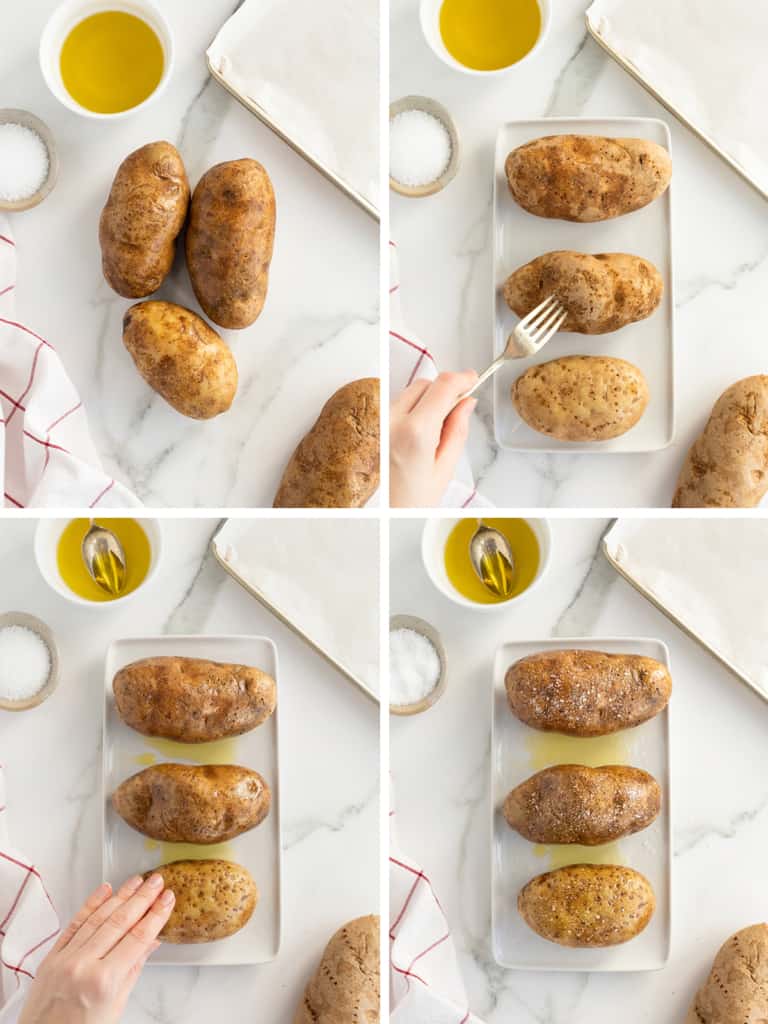 How to Bake a Potato - The BakerMama