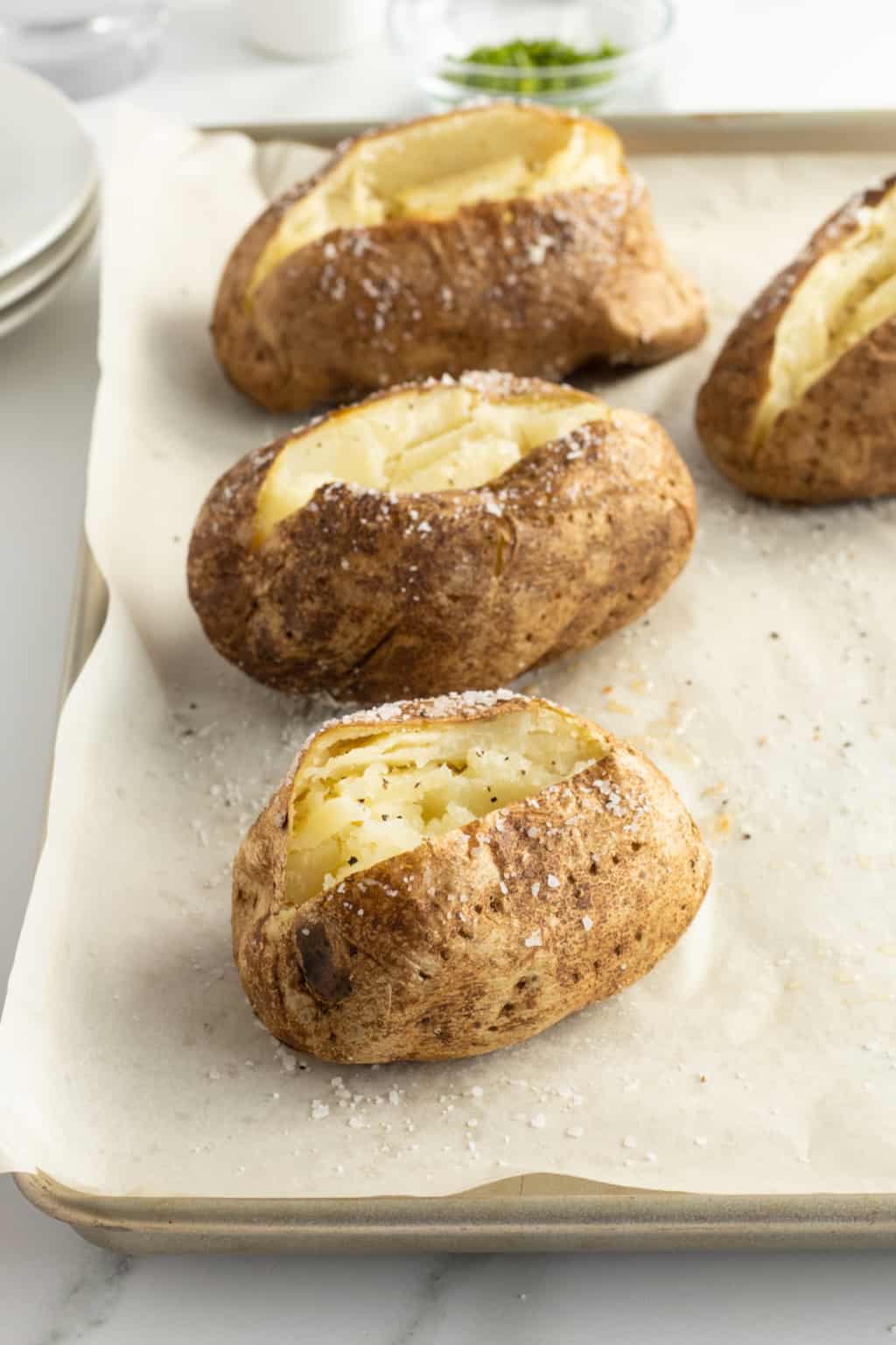 How to Bake a Potato - The BakerMama