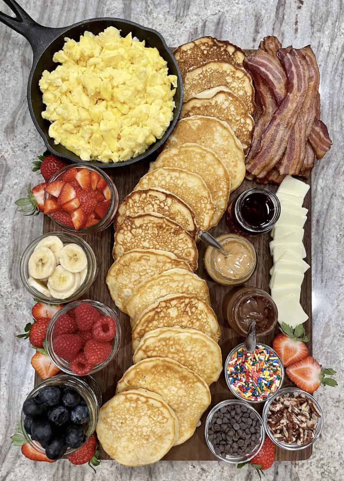 How to Serve Warm Foods on a Board - The BakerMama