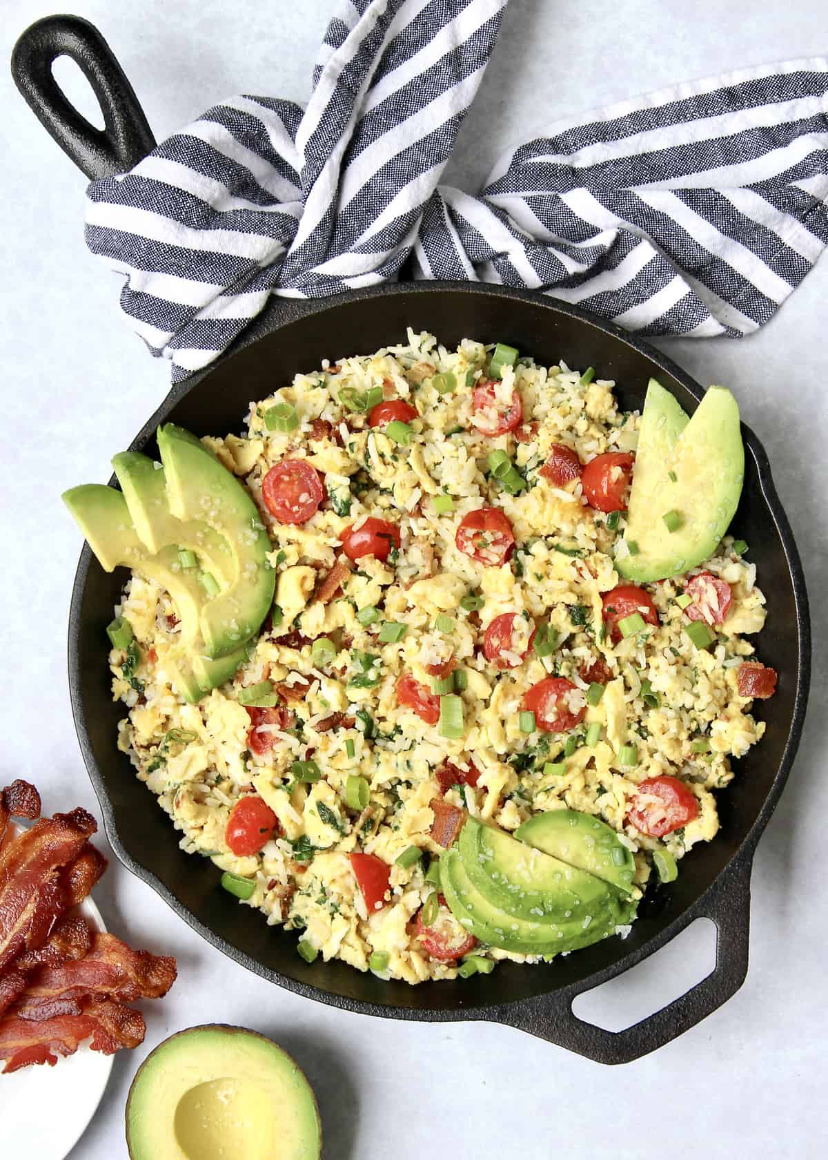Breakfast Rice Scramble - The BakerMama