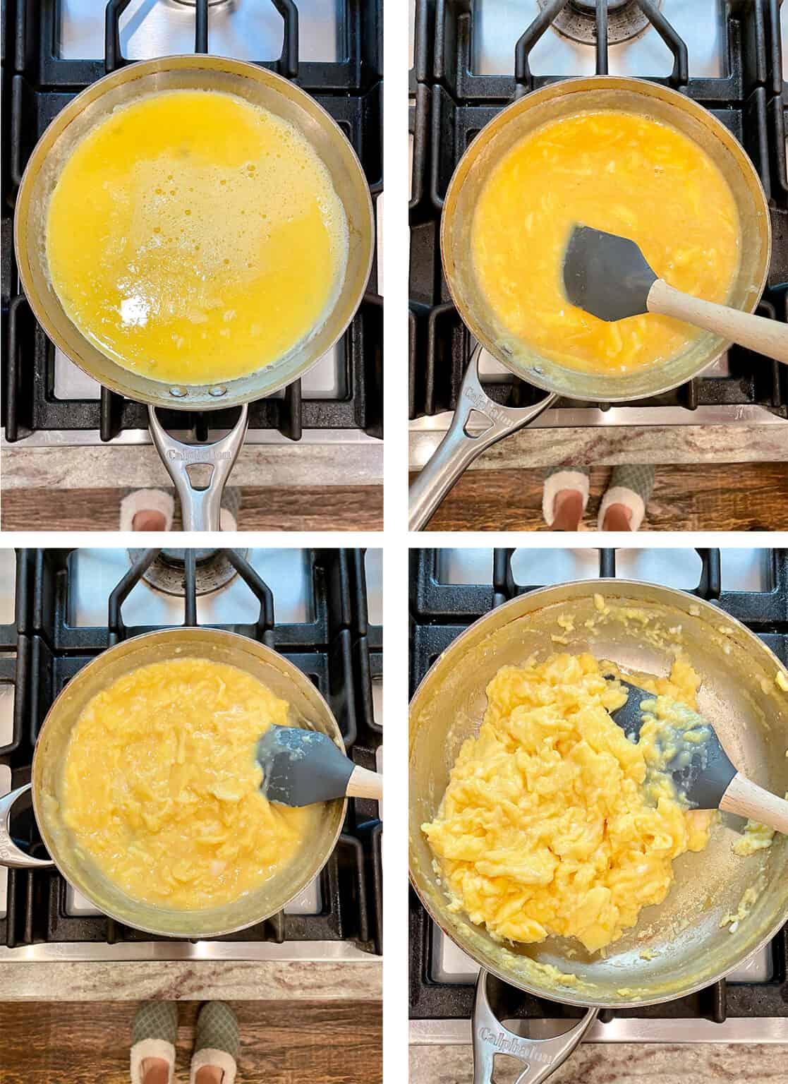 How to Soft Scramble Eggs - The BakerMama