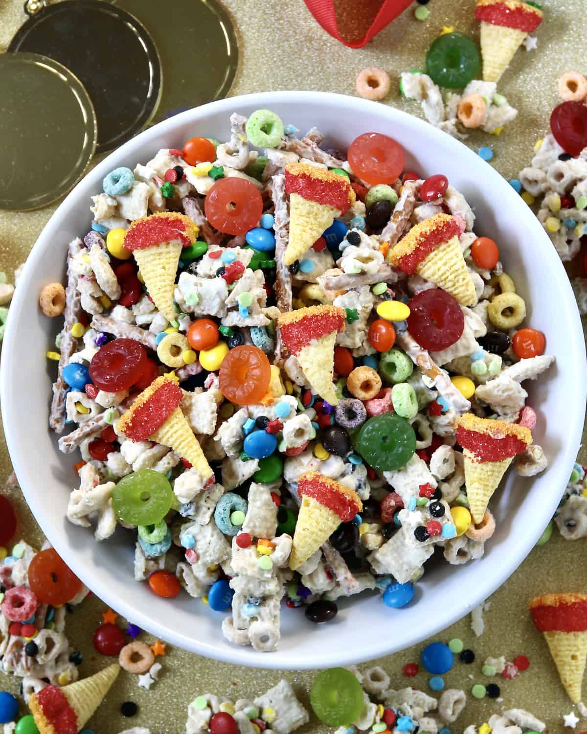Olympics Snack Mix - The BakerMama