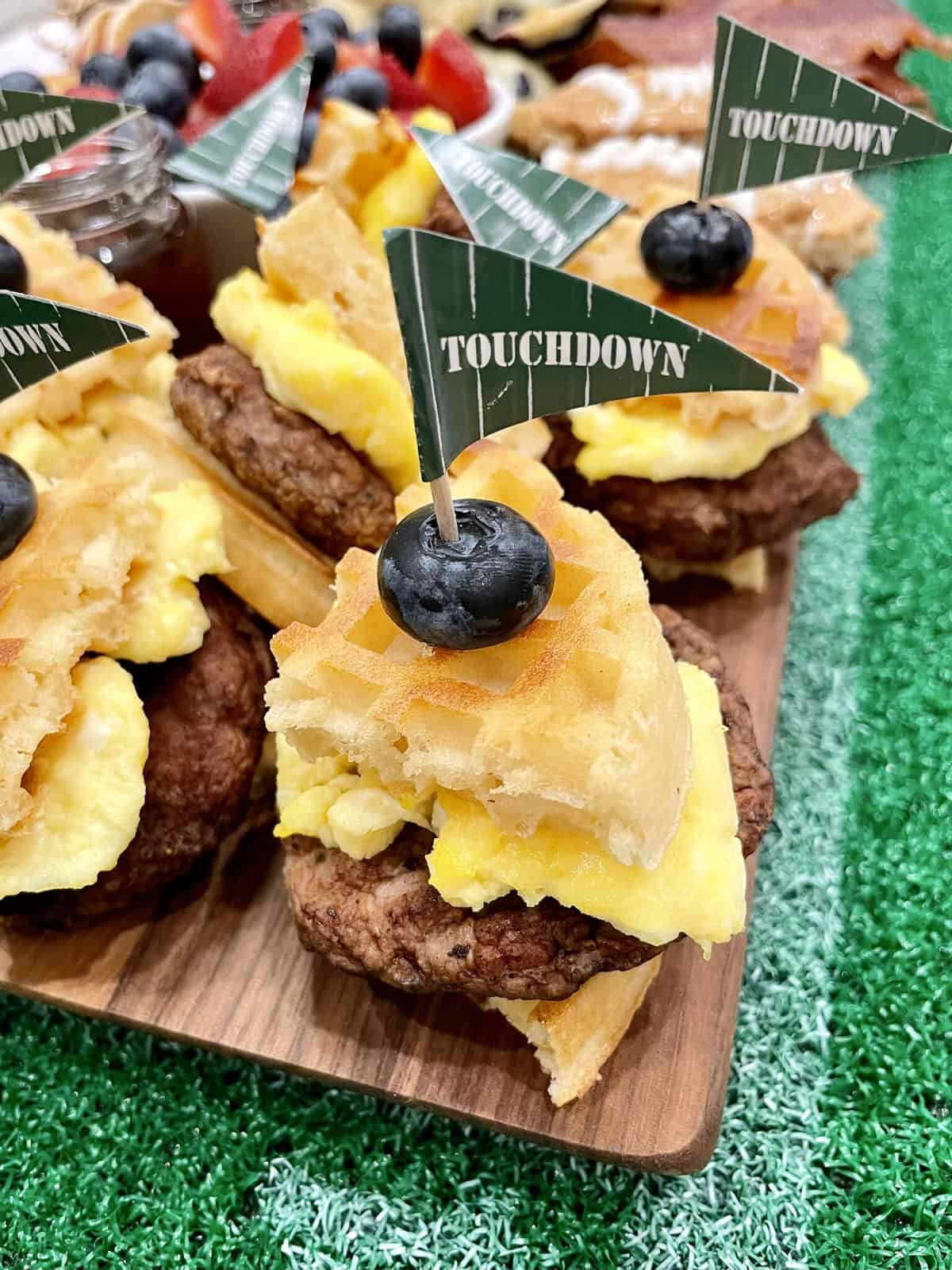 Tailgate Breakfast Board - The BakerMama